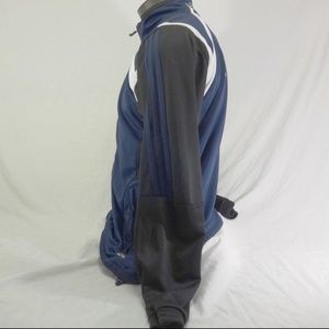 adidas | Jackets & Coats | Adidas Mens Dark Blue Rugby Zip Jacket Size ...